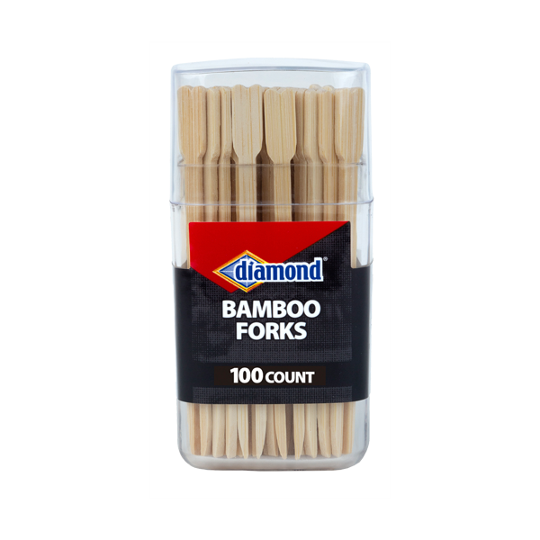 Diamond Bamboo Forks - Diamond Brands
