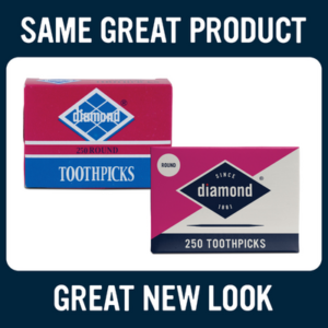 Diamond® Round Toothpicks - Diamond Brands