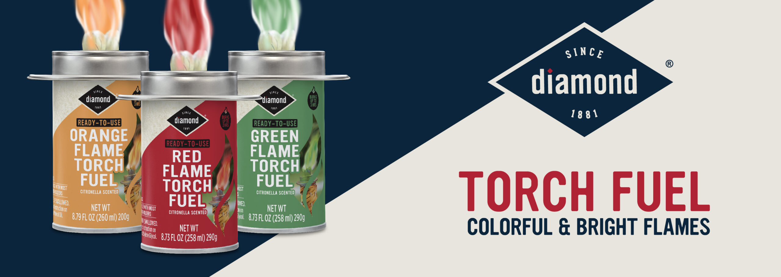 Diamond® Red Flame Torch Fuel - Diamond Brands